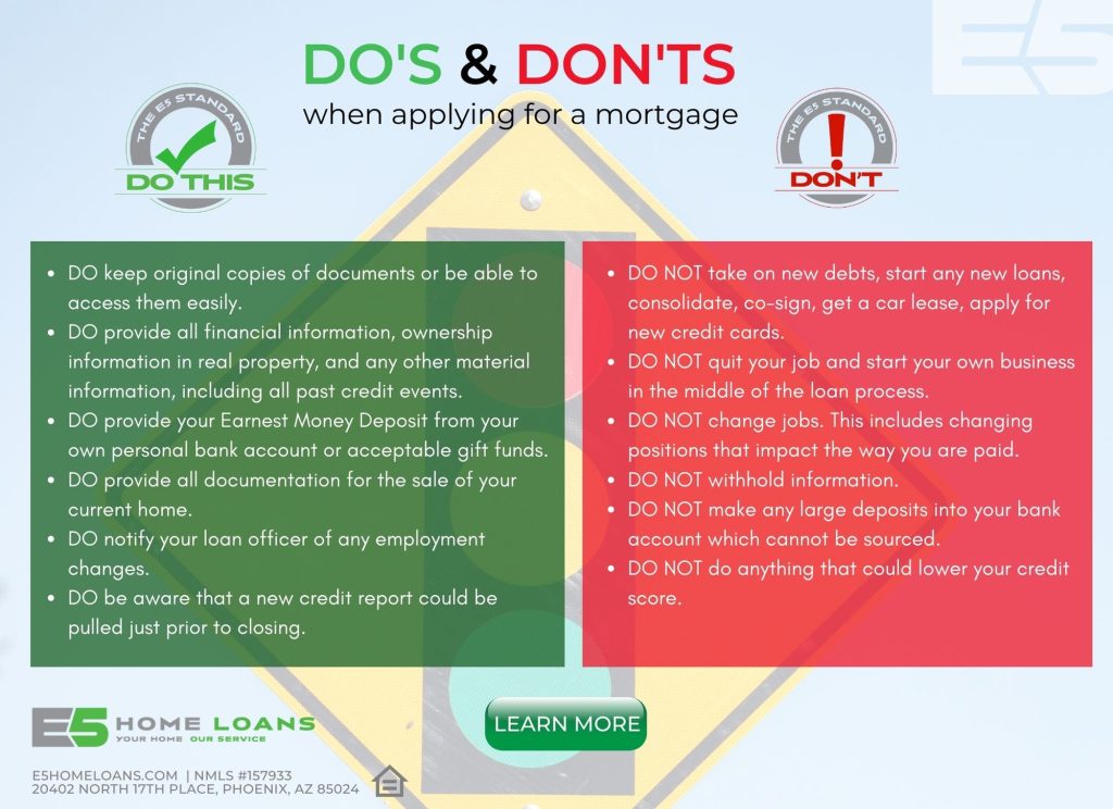 The E5 Standard - E5 Home Loans